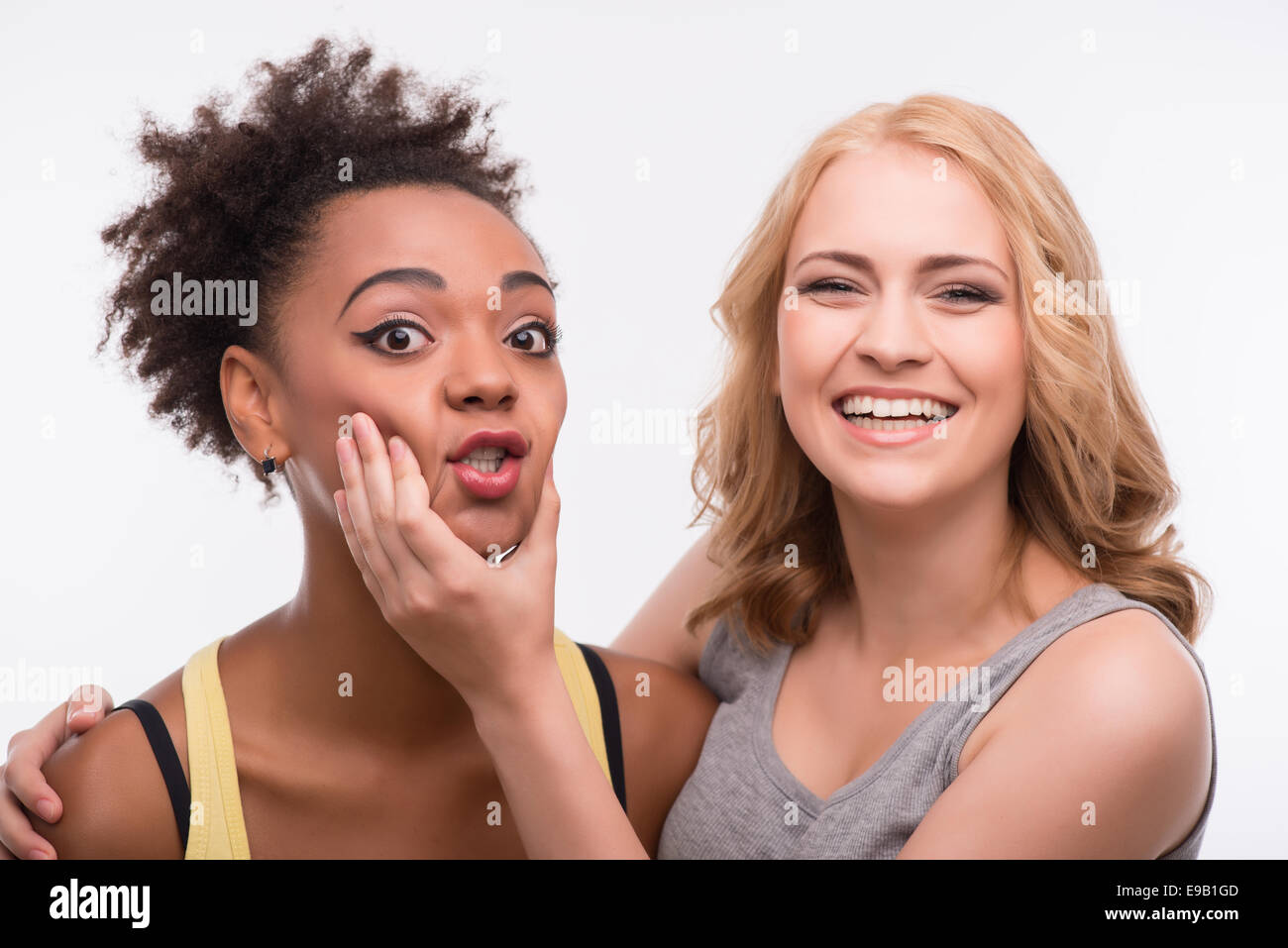 Friends are always together Stock Photo - Alamy