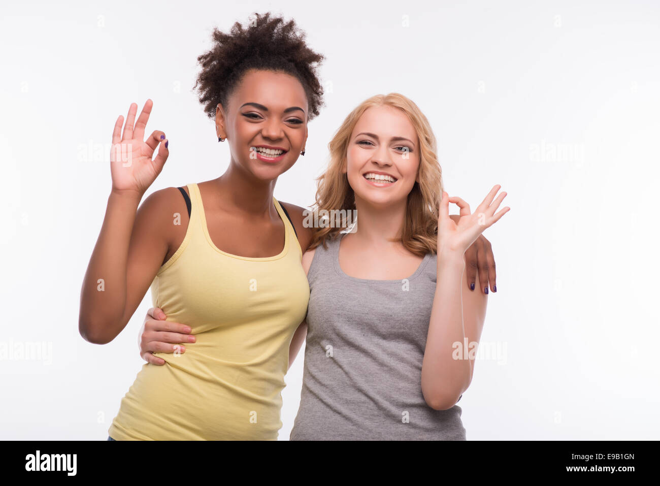 Friends are always together Stock Photo - Alamy