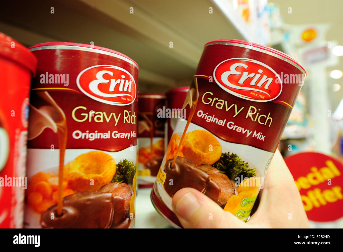 Erin original gravy mix been taken from the shelf (Newscast)(Model ...