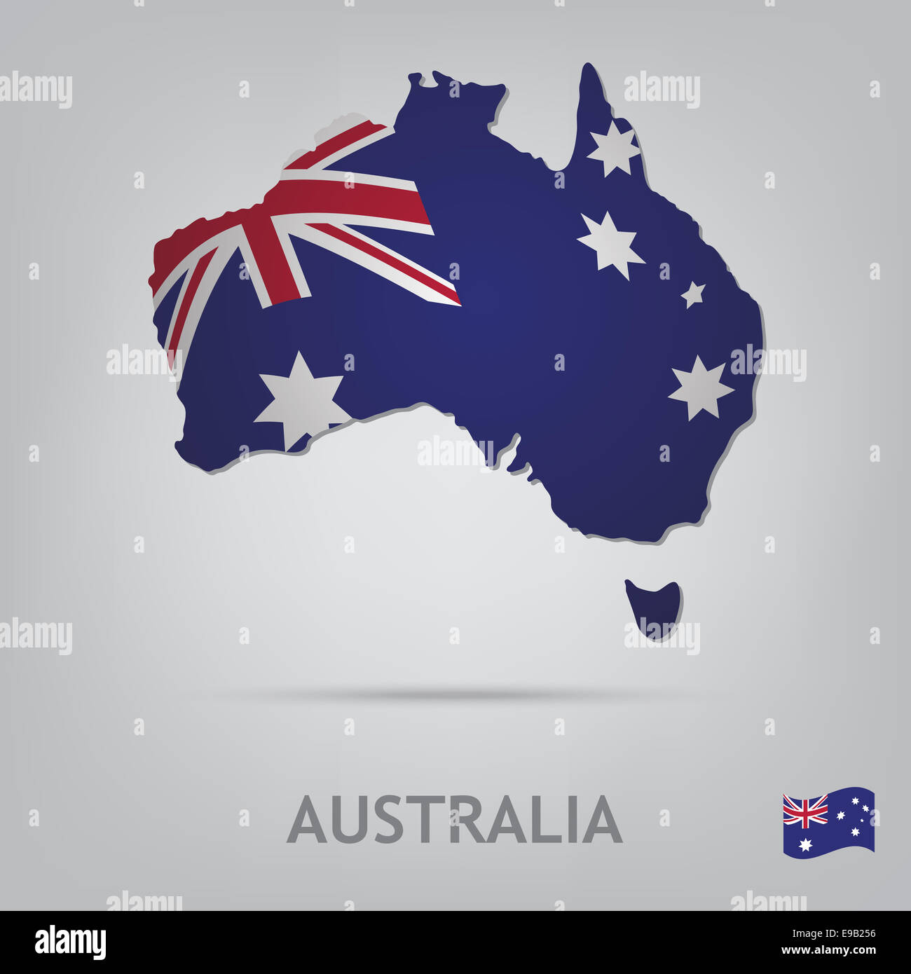 Australia map outline globe hi-res stock photography and images - Alamy
