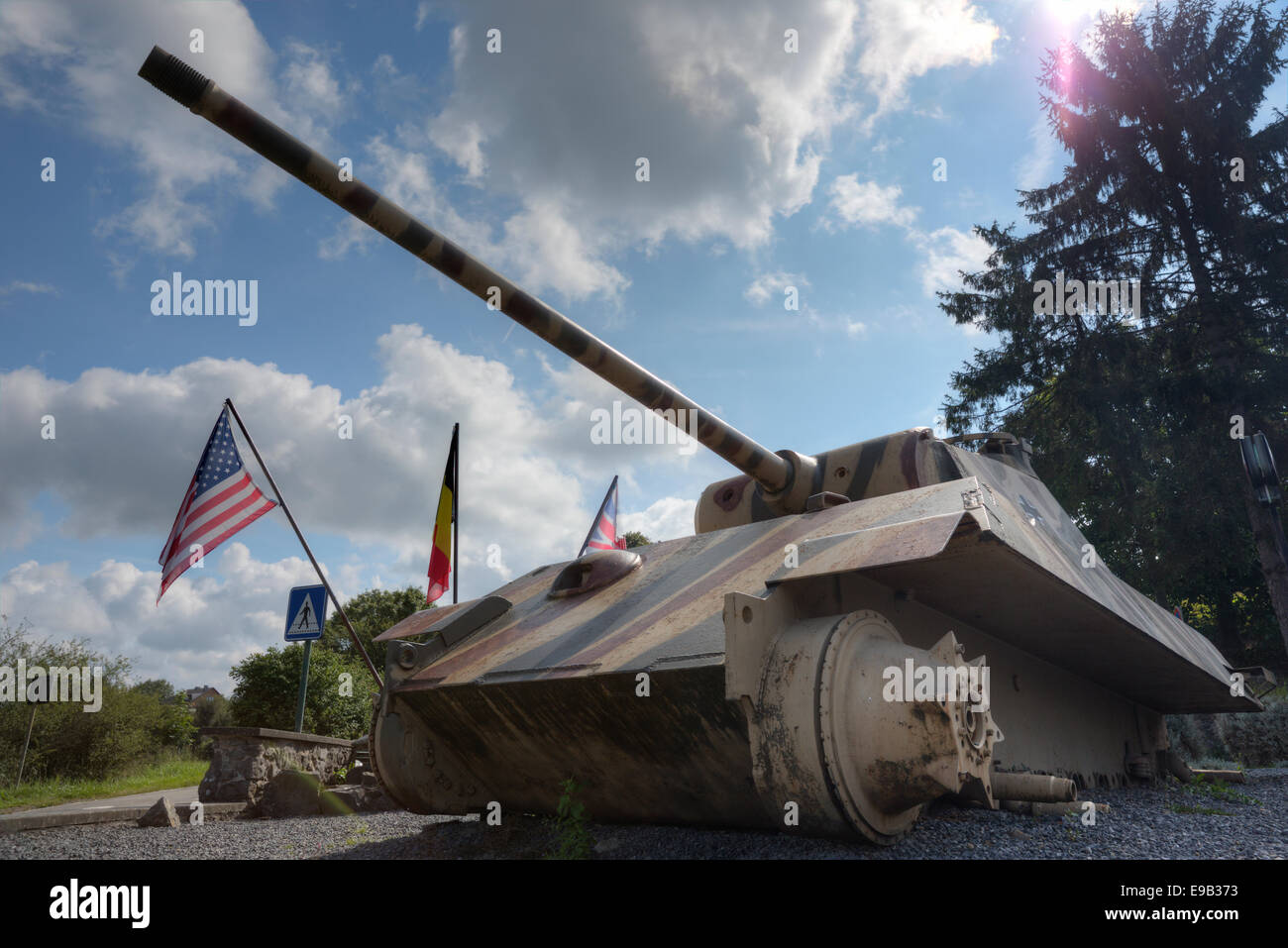 Panzer monument hi-res stock photography and images - Alamy