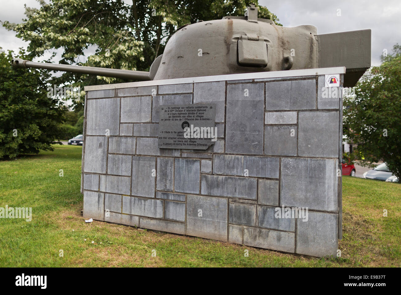 Sherman battle tank hi-res stock photography and images - Alamy