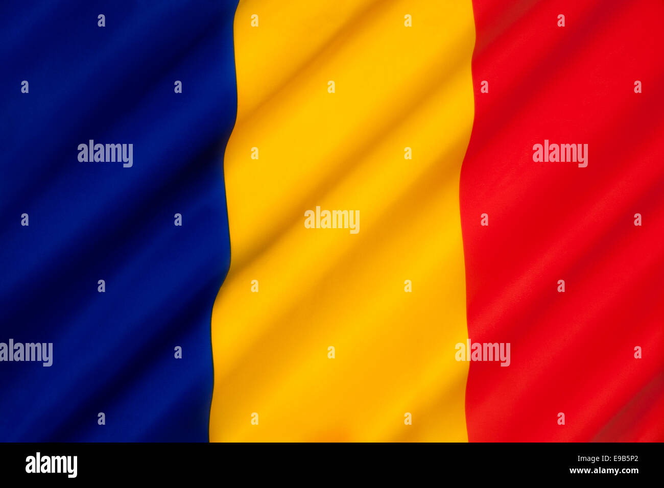 The national flag of Chad Stock Photo - Alamy