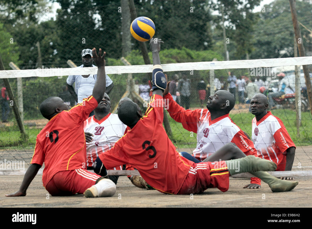 Sport paralympics sitting volleyball hi-res stock photography and ...