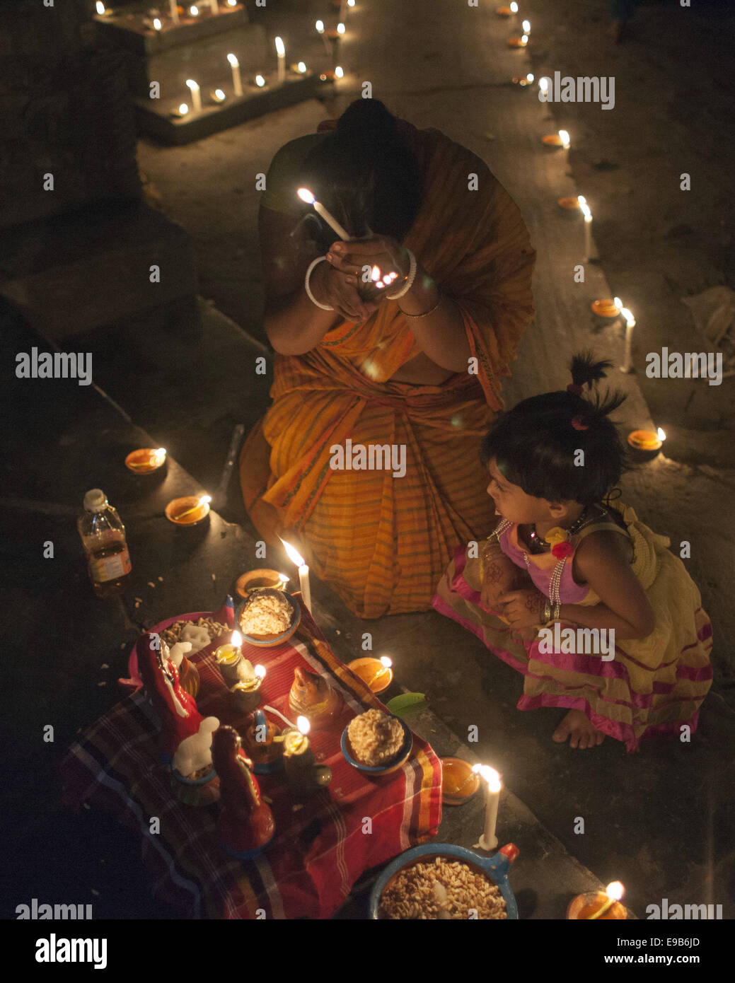 Dhaka, Bangladesh. 23rd Oct, 2014. Diwali also known as Deepavali and ...