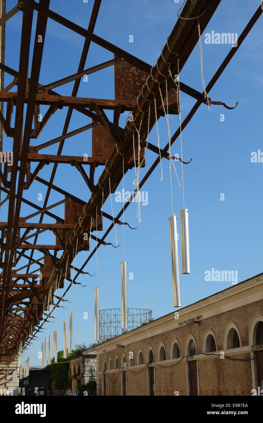 Rome. Italy. MACRO Contemporary Art Museum former slaughterhouse ...