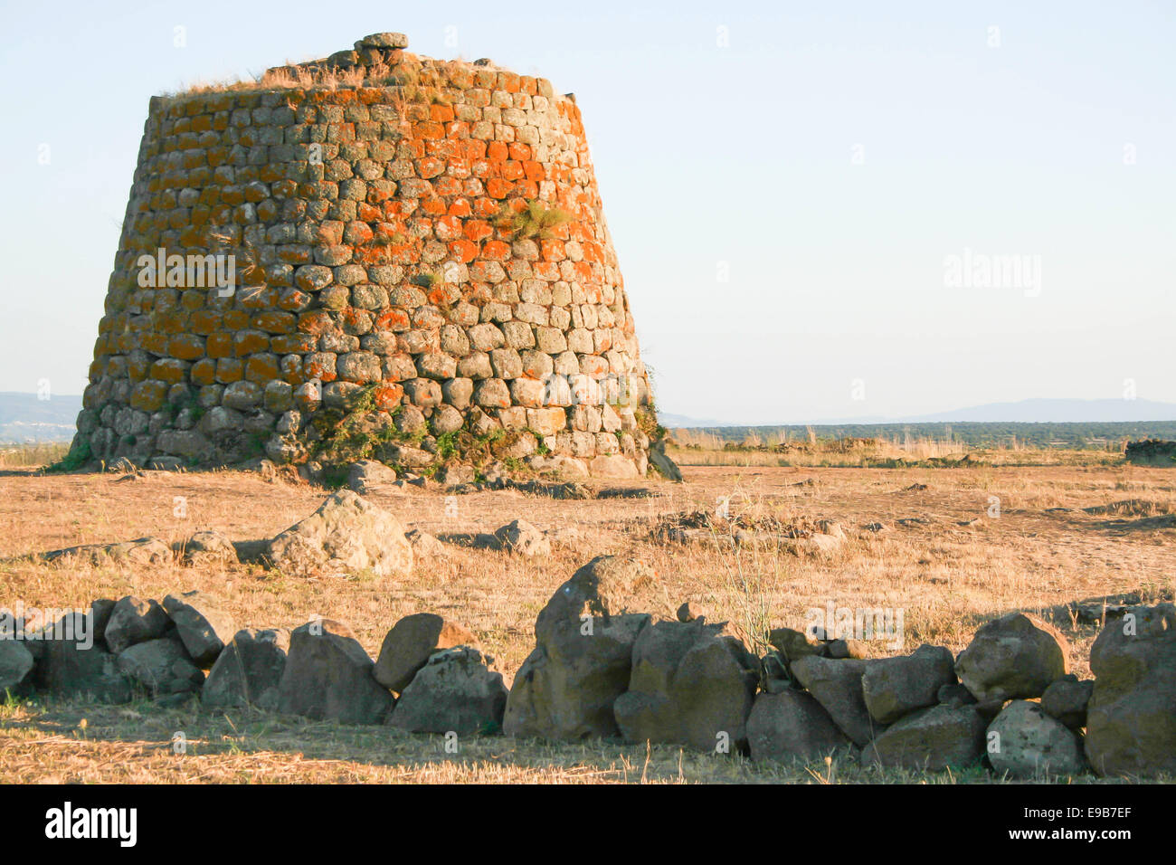 Nuragh of santa Sabina, sardinia Stock Photo - Alamy