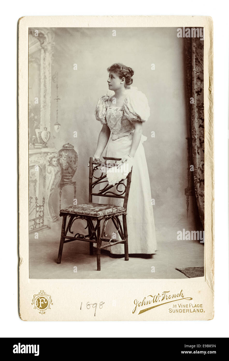 1890 woman hi-res stock photography and images - Alamy