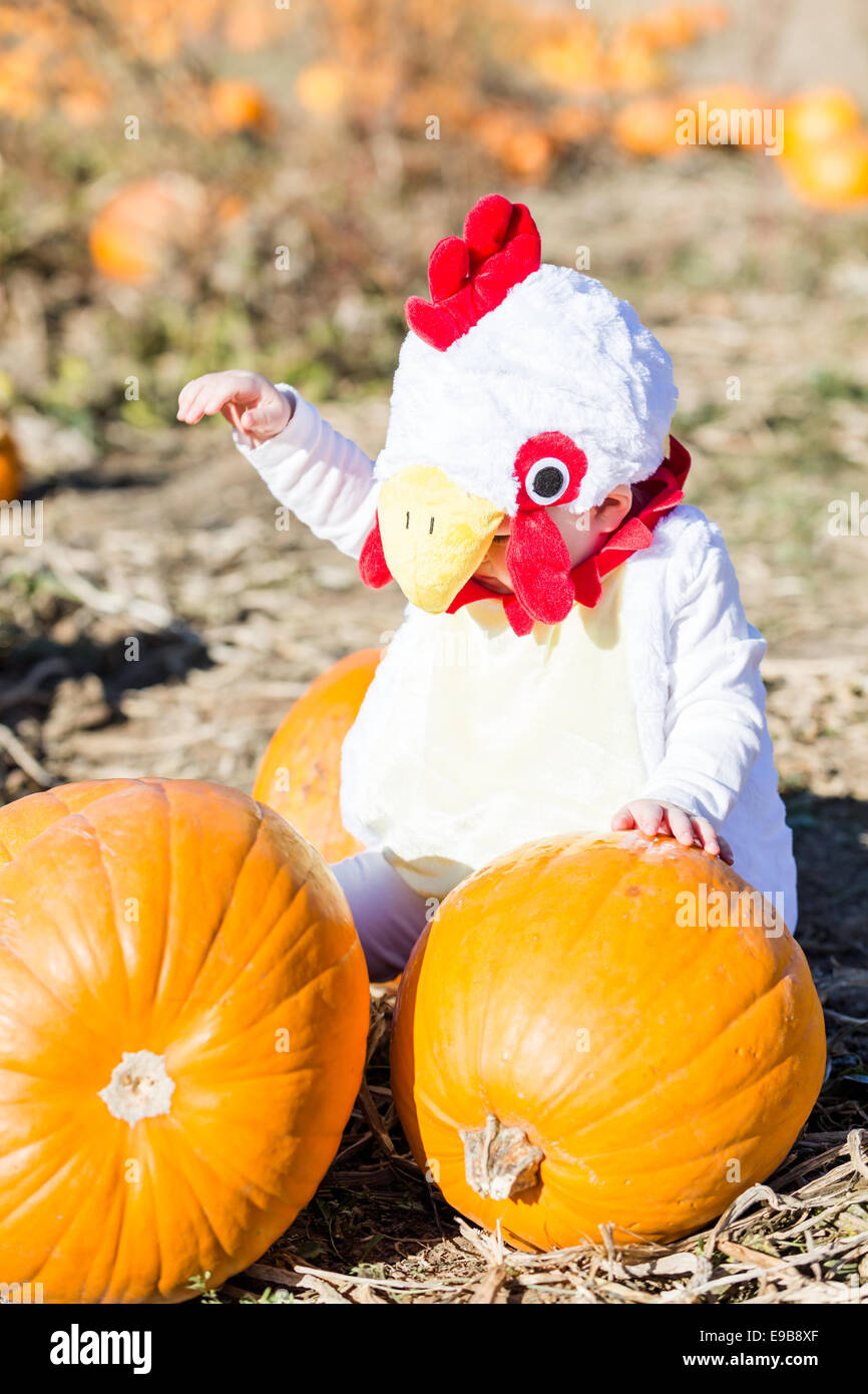 Scary Chicken Costume