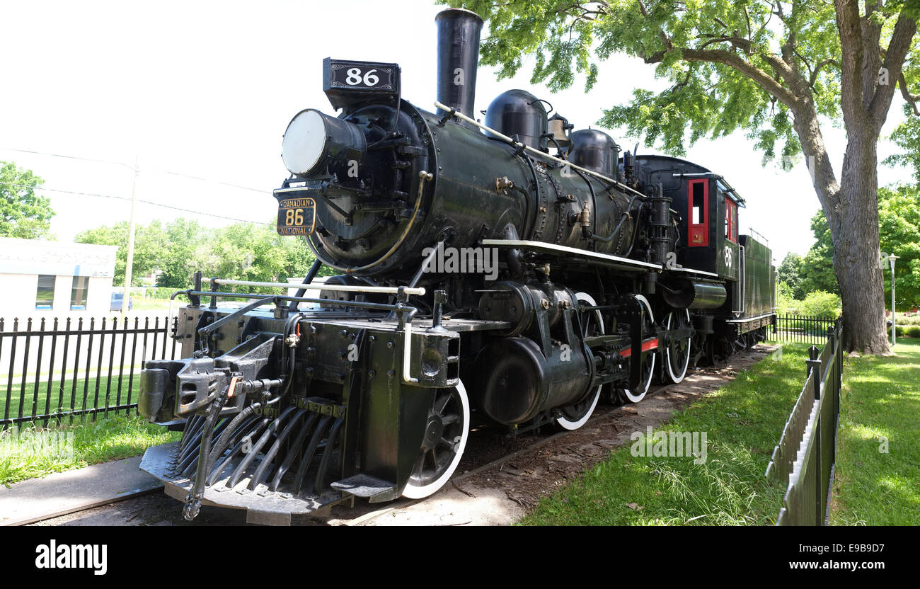 Old american steam locomotive hi-res stock photography and images - Alamy