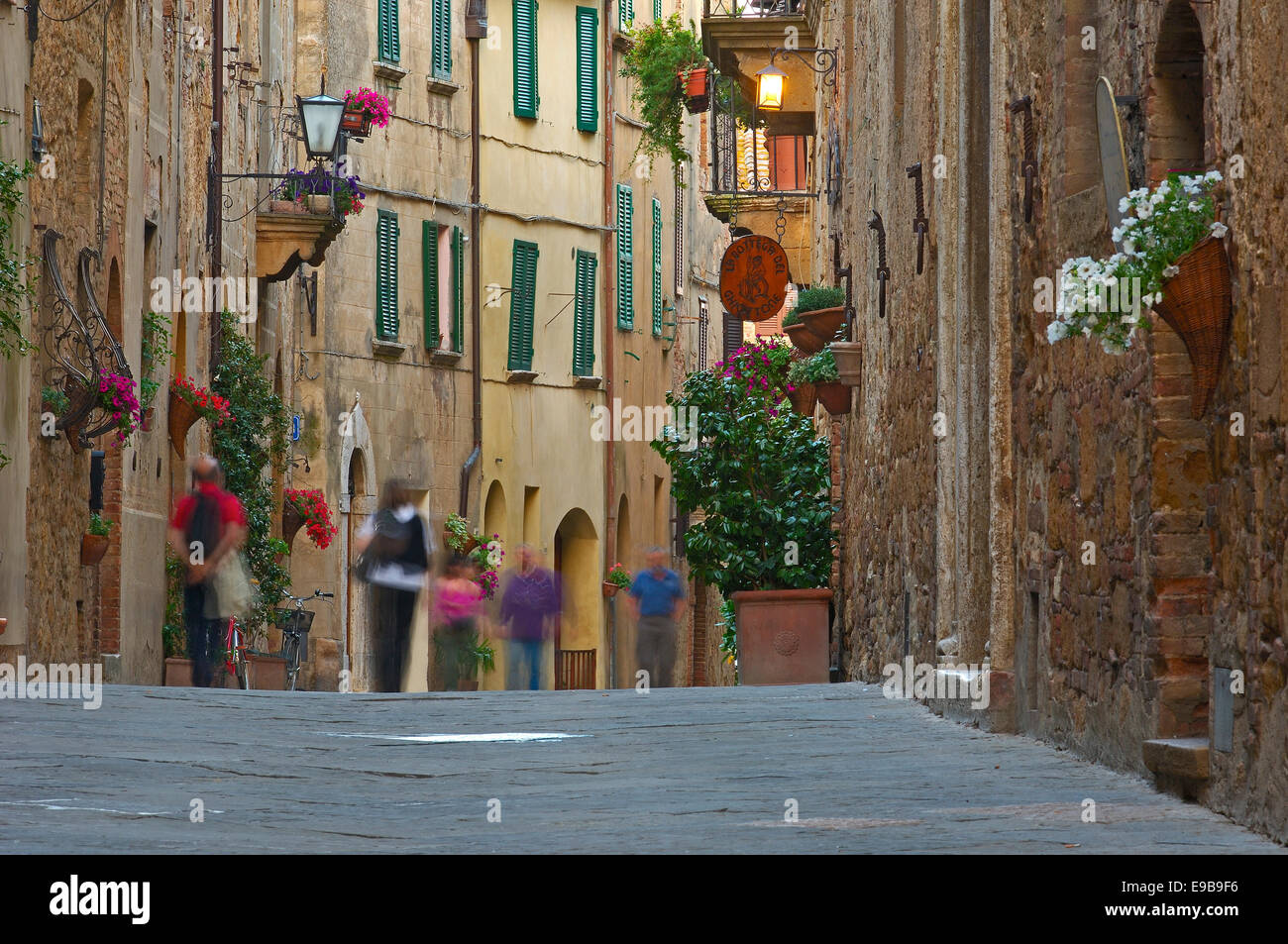 Pienza, Val d'Orcia, Orcia Valley, UNESCO world heritage site , Siena ...