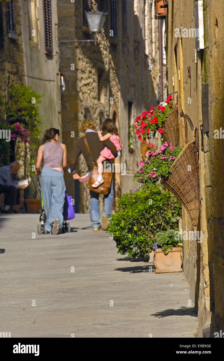 Pienza, Val d'Orcia, Orcia Valley, UNESCO world heritage site , Siena ...