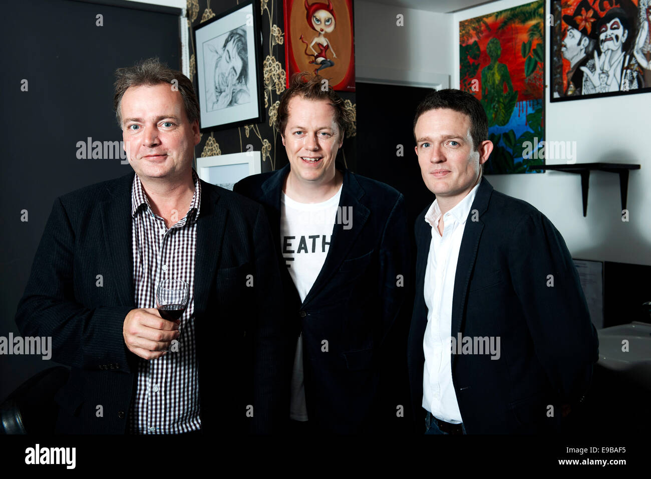Bill Knott, Tom Parker Bowles & Rowley Leigh at the Soho Literary ...