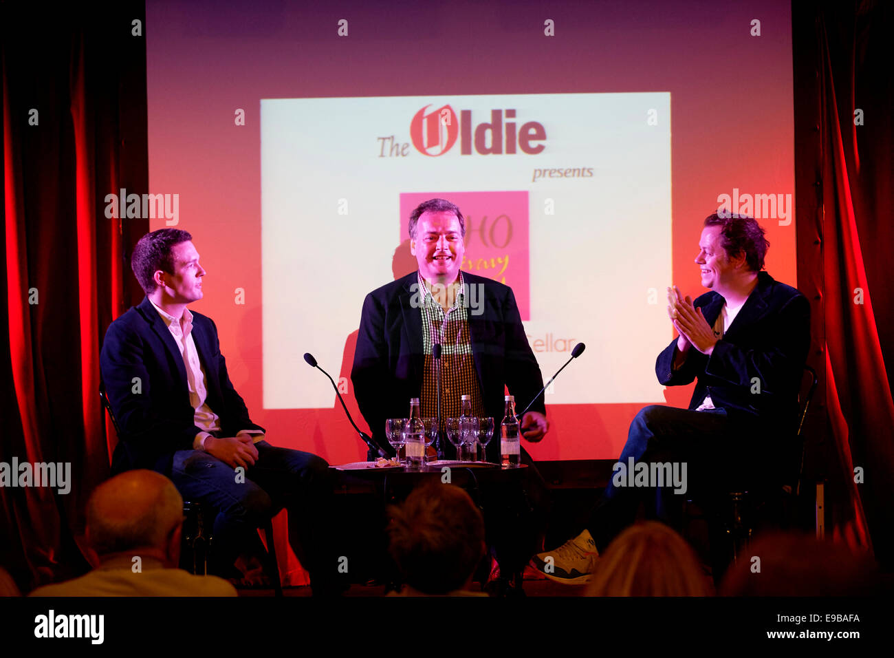 Bill Knott, Tom Parker Bowles & Rowley Leigh at the Soho Literary ...