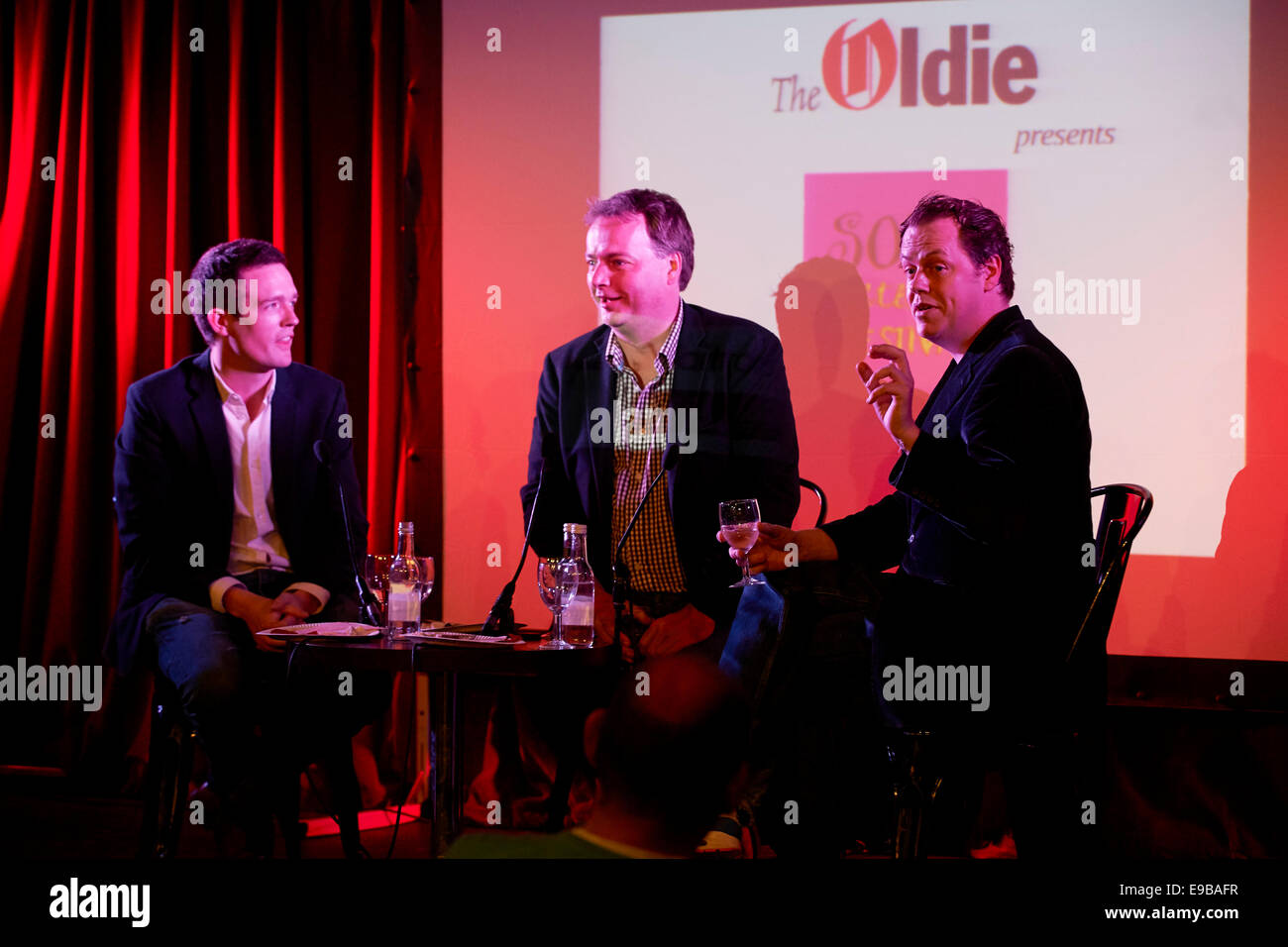 Bill Knott, Tom Parker Bowles & Rowley Leigh at the Soho Literary ...