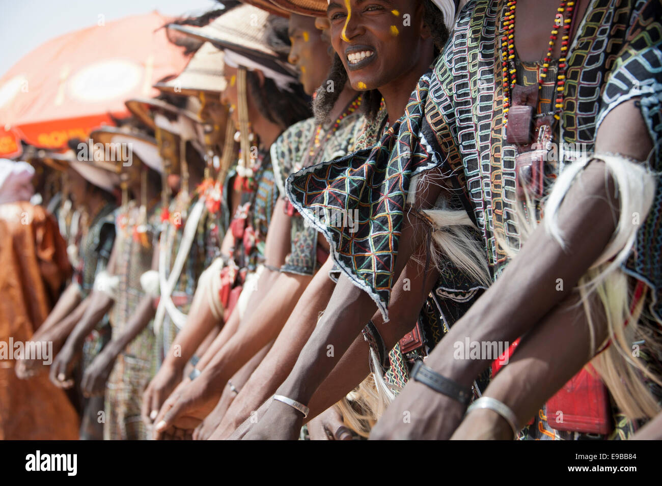 Wodaabe Peul at the Cure Salée festival in Niger Stock Photo - Alamy