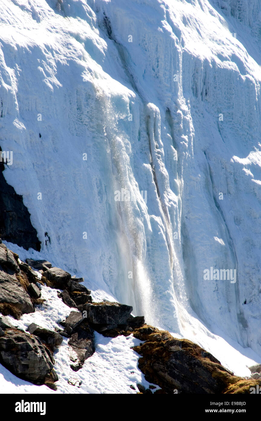 Melting snow pack, Nuuk, Greenland Stock Photo - Alamy