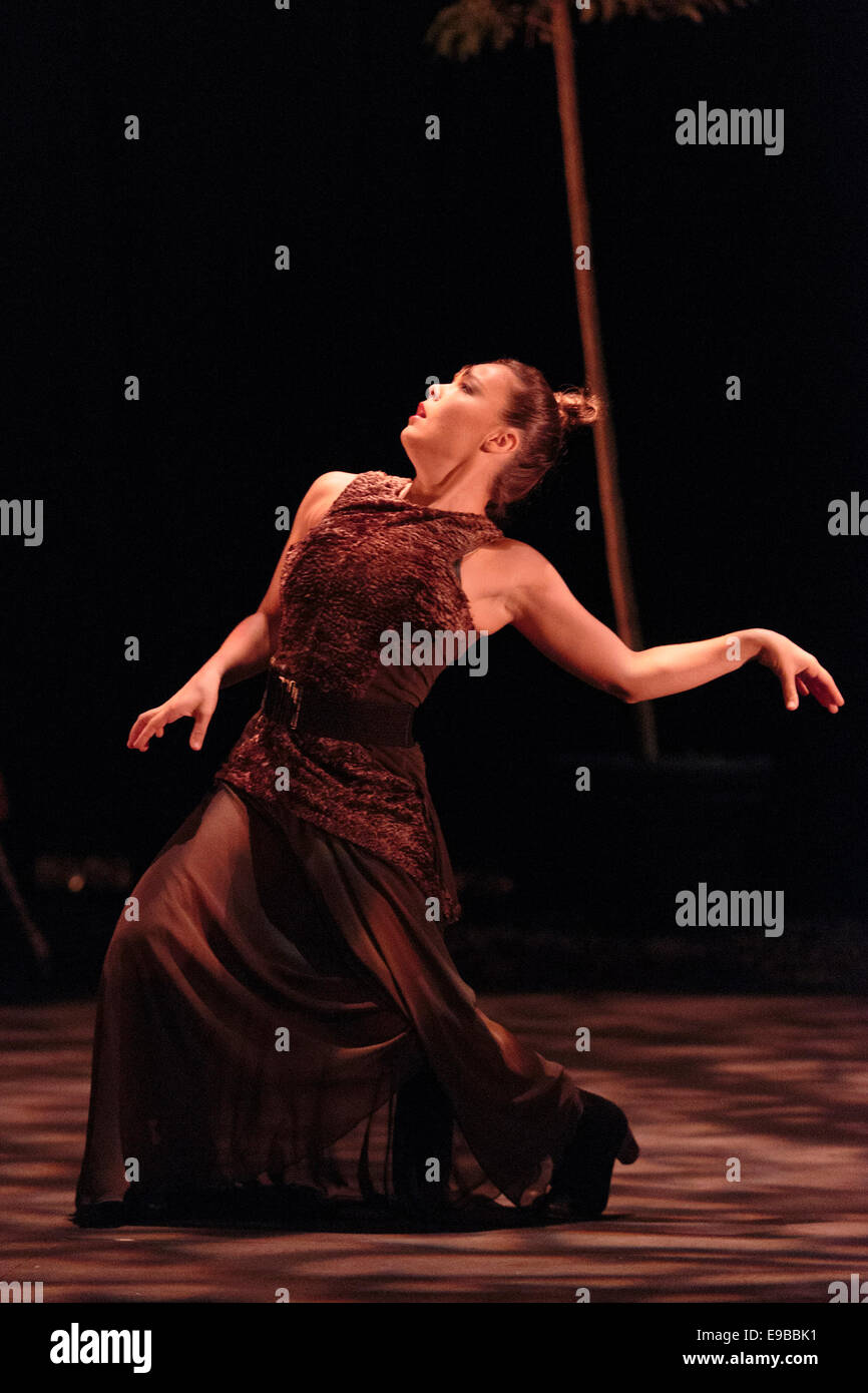 Spanish Dancer and Choreographer Rocío Molina performs Bosque Ardora as ...