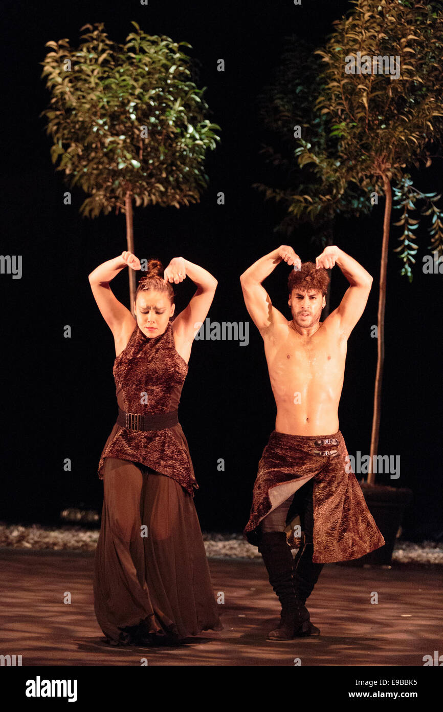 Spanish Dancer and Choreographer Rocío Molina performs Bosque Ardora as ...