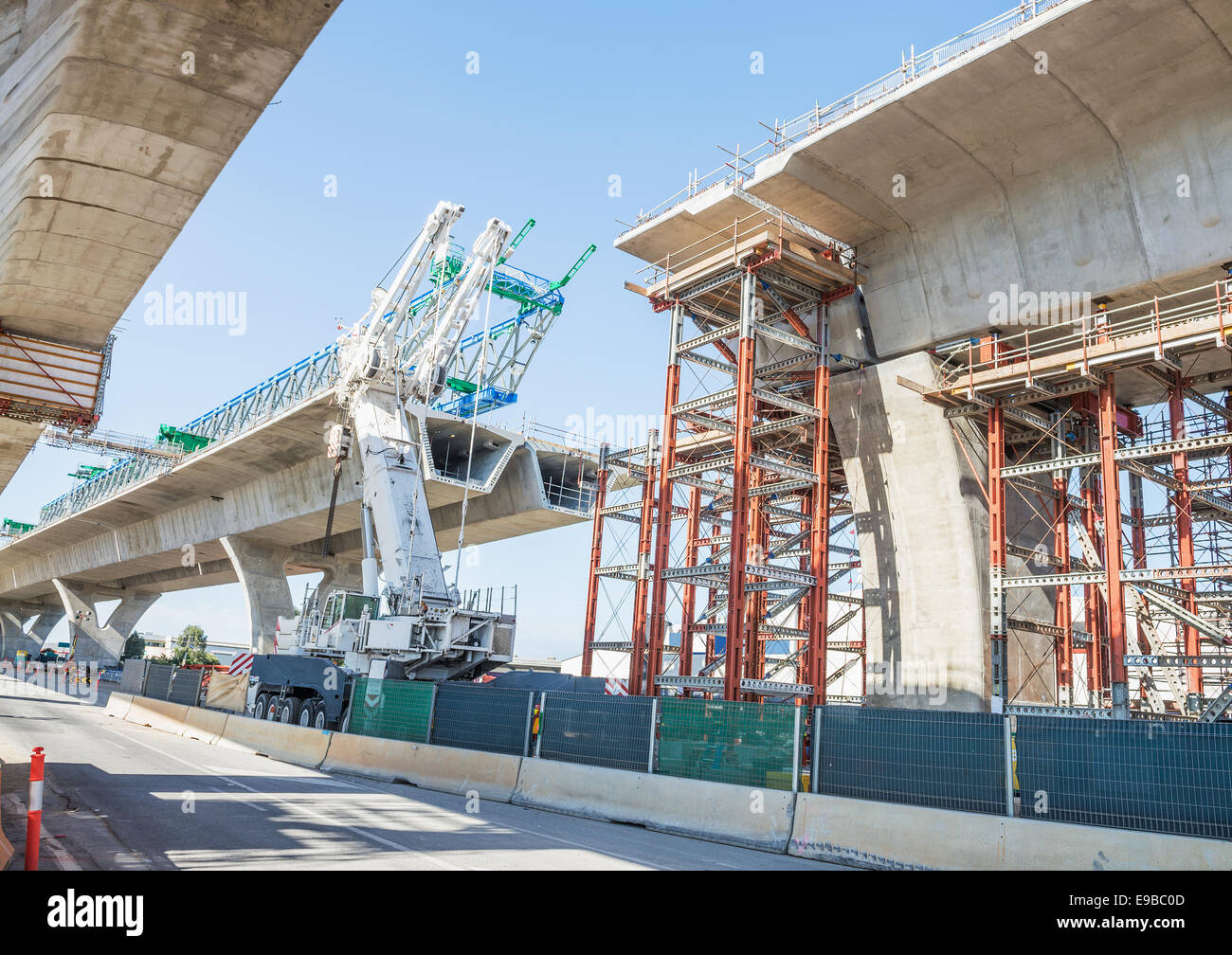 Modern road construction hi-res stock photography and images - Alamy
