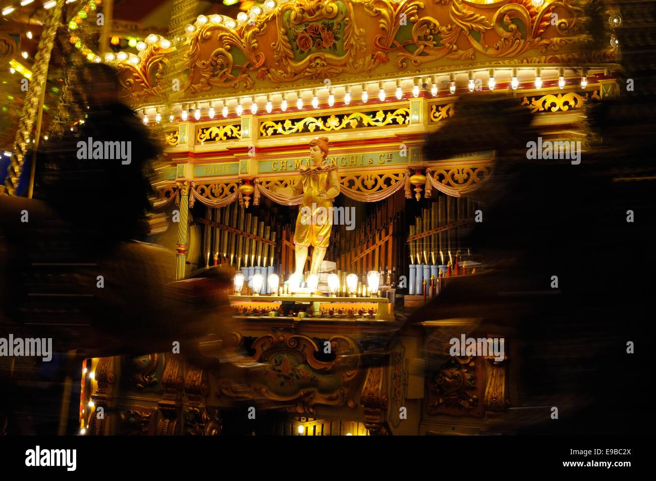 Steam Powered Merry Go Round Carousel High Resolution Stock Photography ...