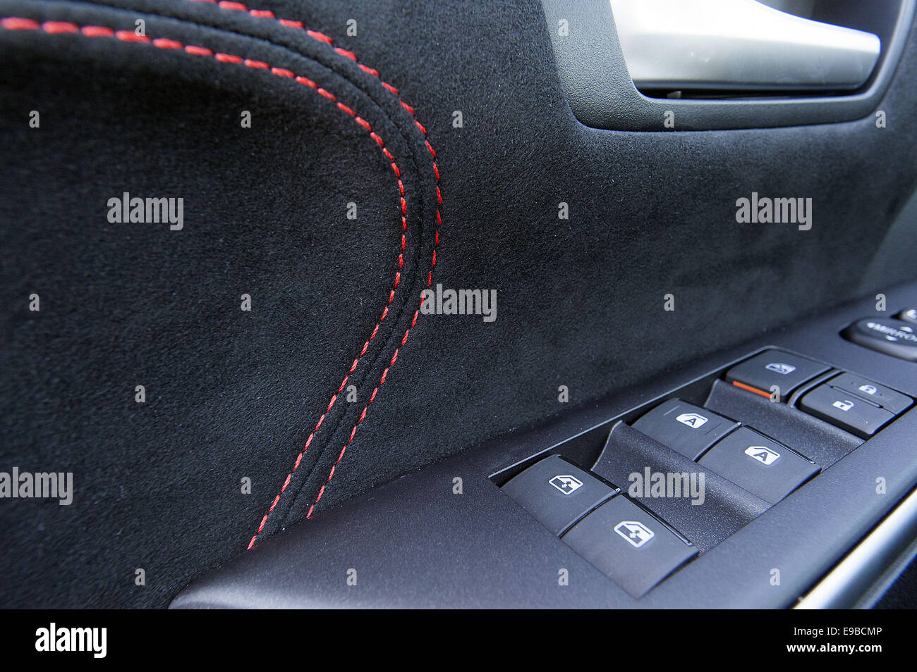 Saline, MI, USA. 22nd Oct, 2014. Alcantara Ultrasuede lines the 2015 ...