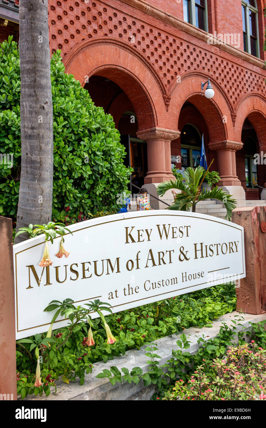 Key West Florida,Keys Front Street,Key West Museum of Art & and History ...