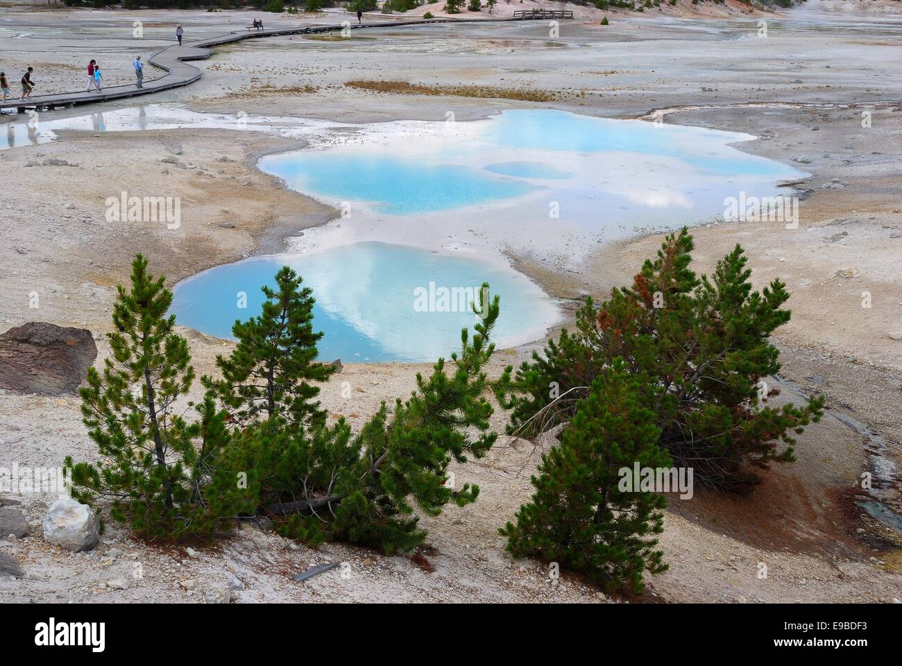 Geothermal yellowstone hi-res stock photography and images - Alamy