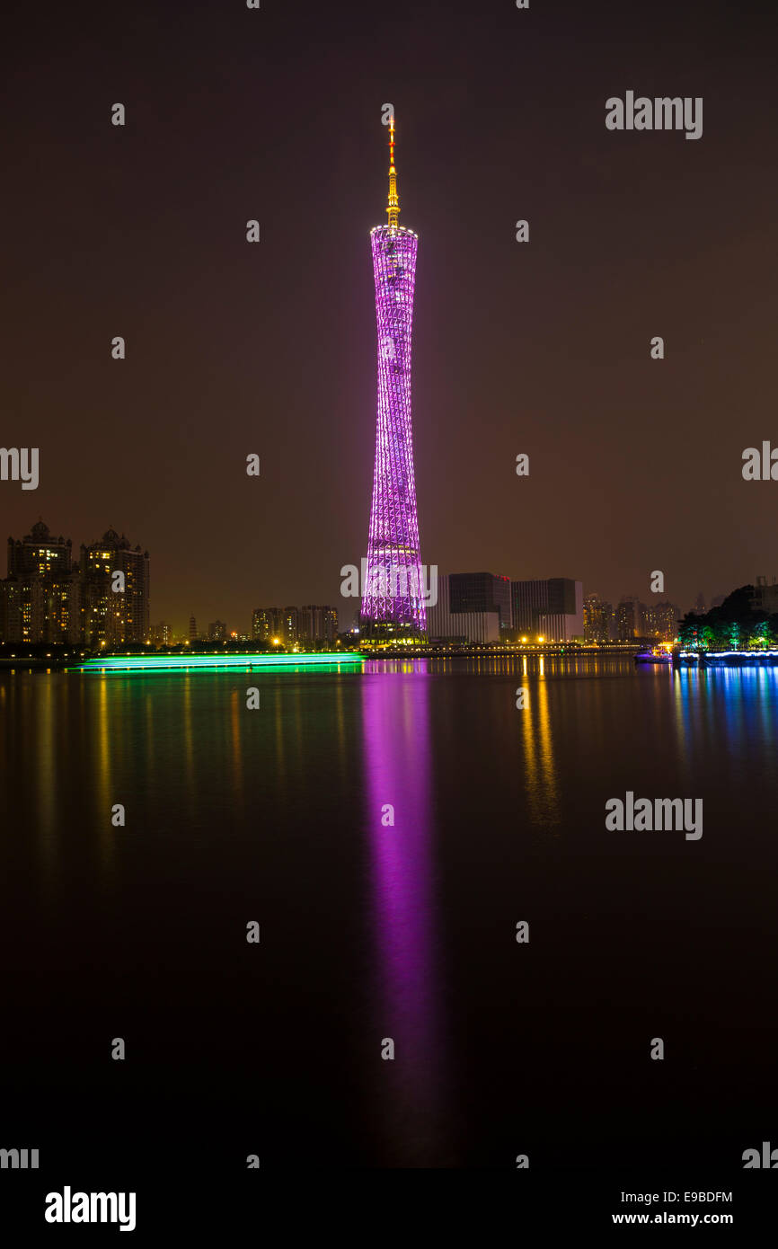 The Canton Tower in Guangzhou, China Stock Photo - Alamy