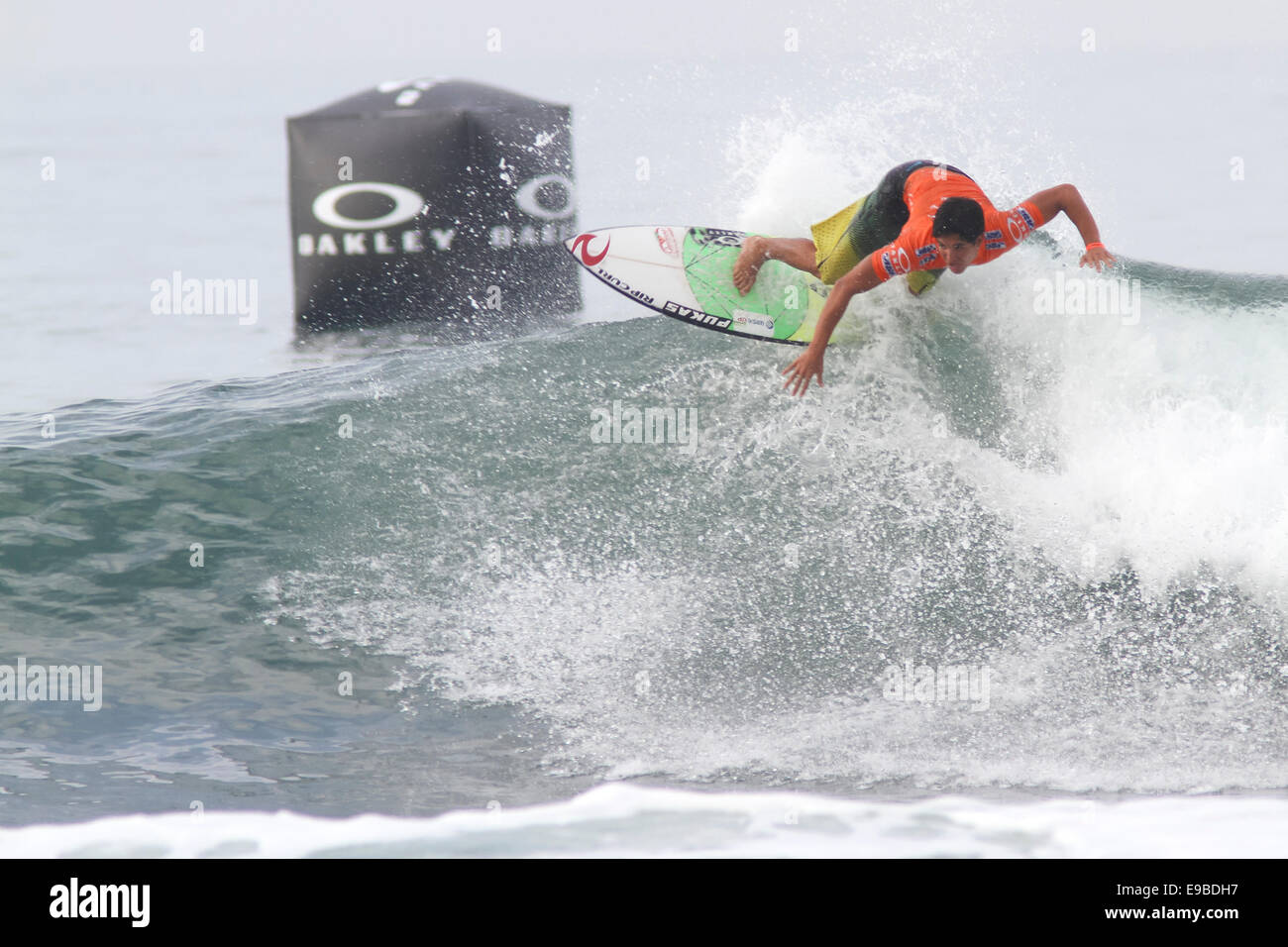 Gabriel Medina at Oakley Pro Bali ASP World Championship 2013 Stock ...