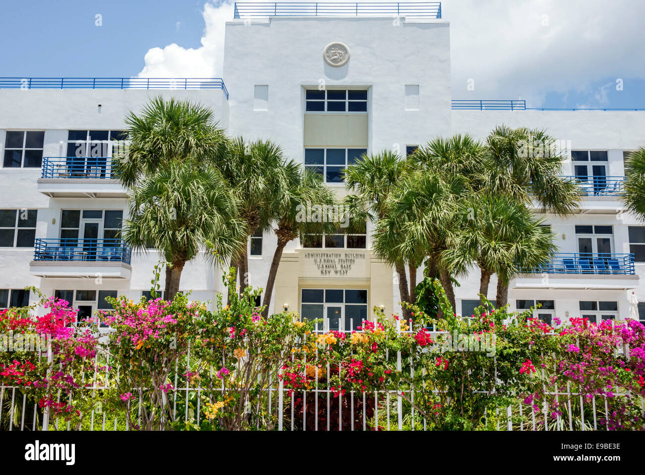 Key West Florida,Keys Administrative building,U.S. Naval Station,base ...