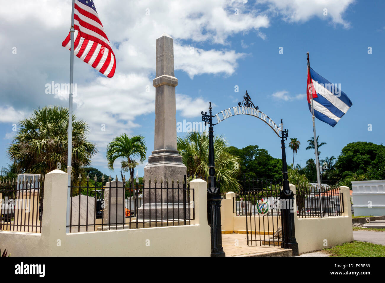 Key West Florida,Keys Key West Cemetery,A Los Martires de Cuba,memorial ...