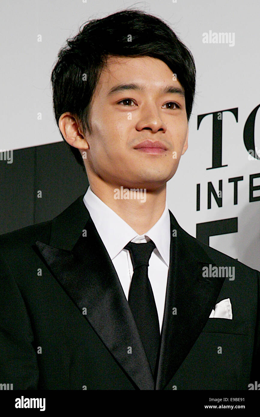 Tokyo, Japan. 23rd Oct, 2014. Sousuke Ikematsu, October 23 2014, Tokyo ...