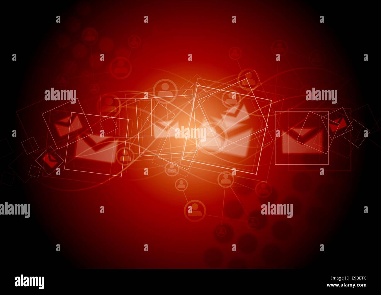 Abstract technology red background. Vector template design Stock Photo ...