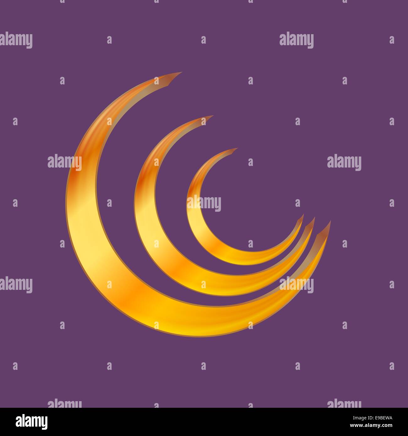Abstract bright logo template. Vector background Stock Photo - Alamy