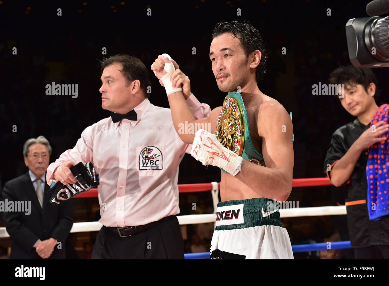 Tokyo, Japan. 22nd Oct, 2014. Shinsuke Yamanaka (JPN) Boxing : Shinsuke ...