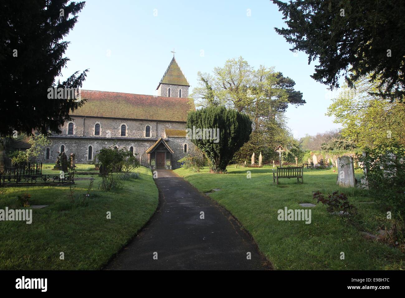 The Funeral of Peaches Geldof at St Mary Magdalene & St Lawrence church ...