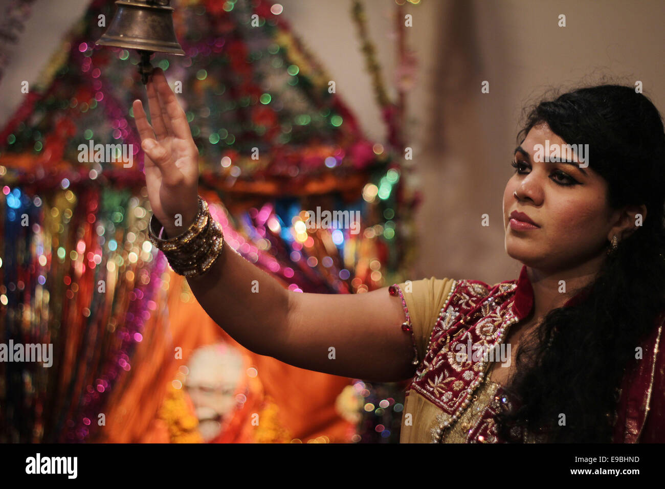 Lahore, Pakistan. 23rd Oct, 2014. Pakistan's minority Hindus community ...