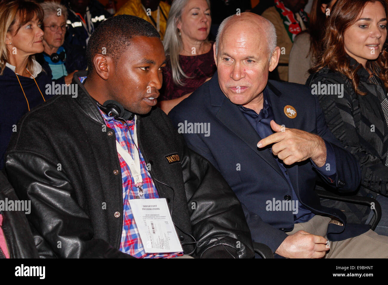 Steve McCurry at conference in support of agriculture in African ...