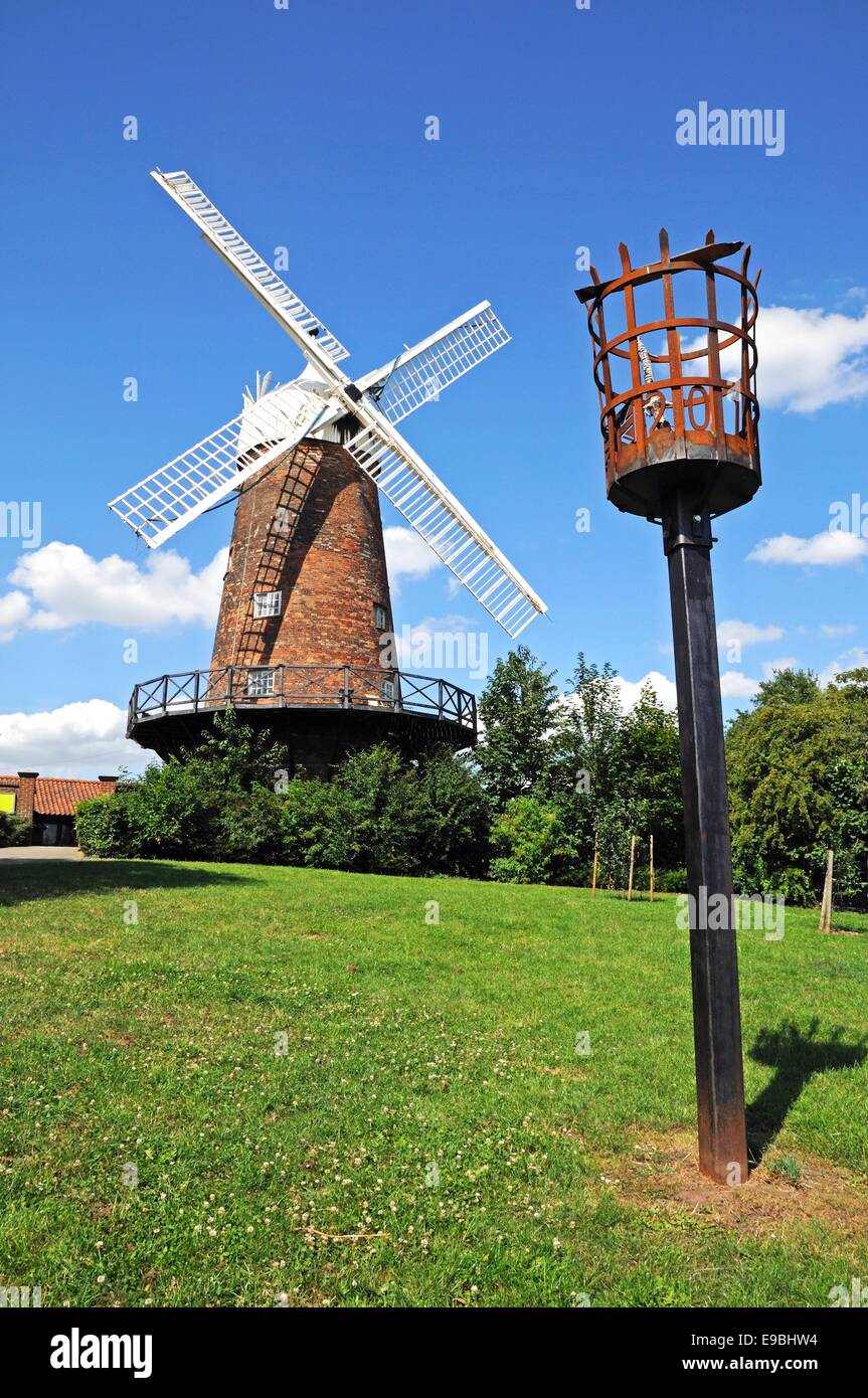 Greens windmill and science centre in the Sneinton district, Nottingham ...