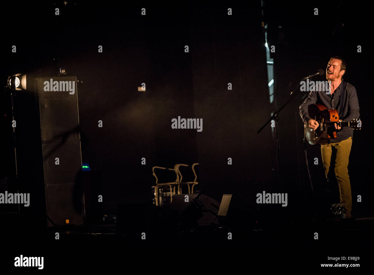 Milan Italy. 23th October 2014. The Irish singer/songwriter DAMIEN RICE ...