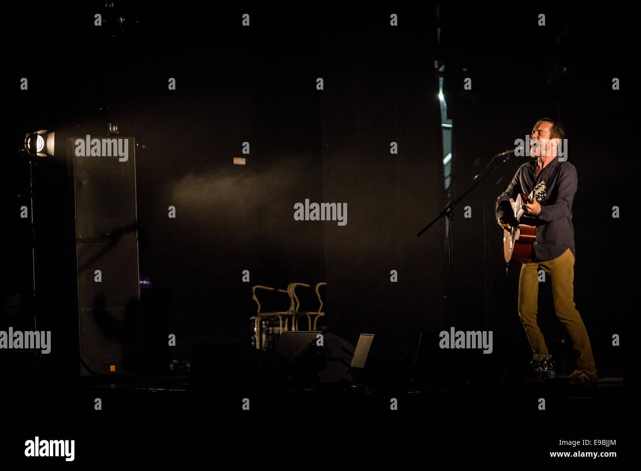 Milan Italy. 23th October 2014. The Irish singer/songwriter DAMIEN RICE ...