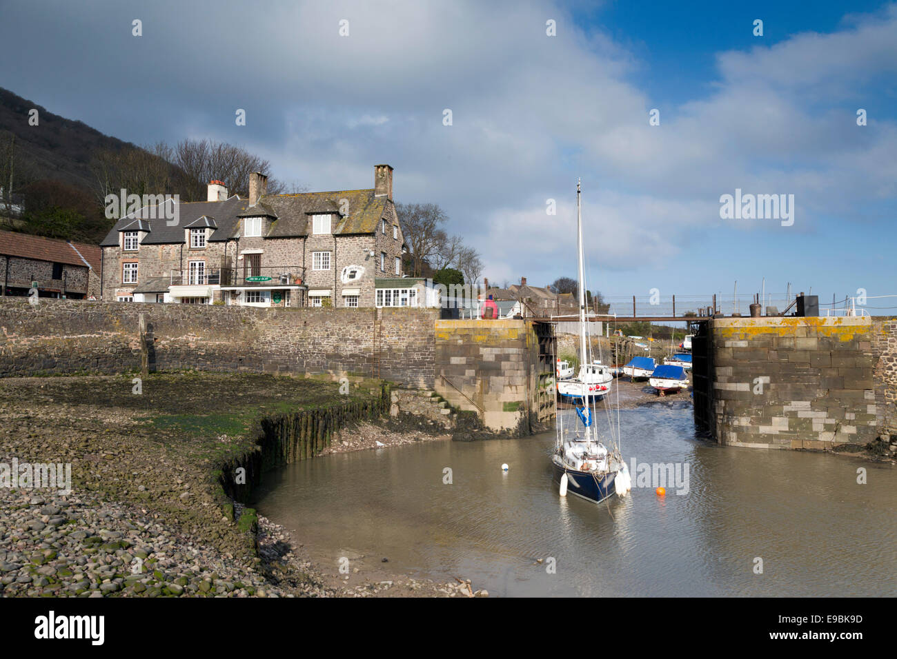 Porlock Weir; Somerset; UK Stock Photo - Alamy