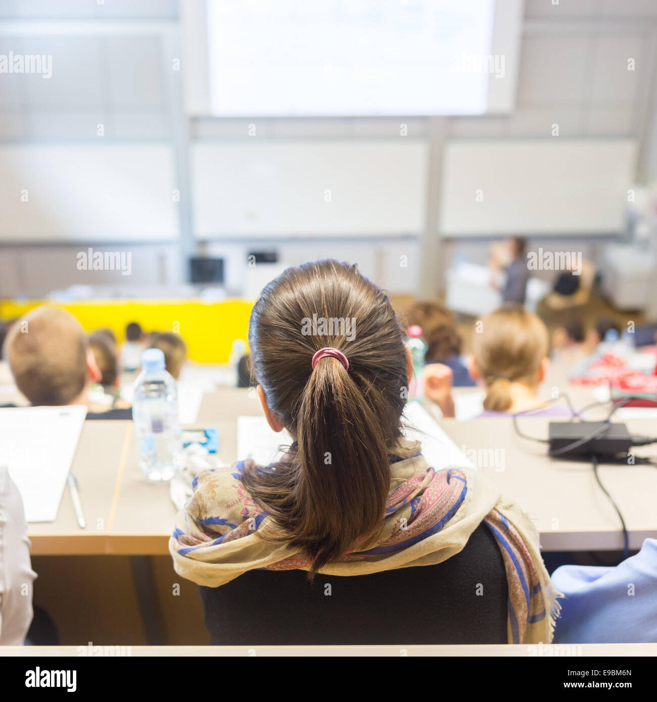 Lecture at university Stock Photo - Alamy