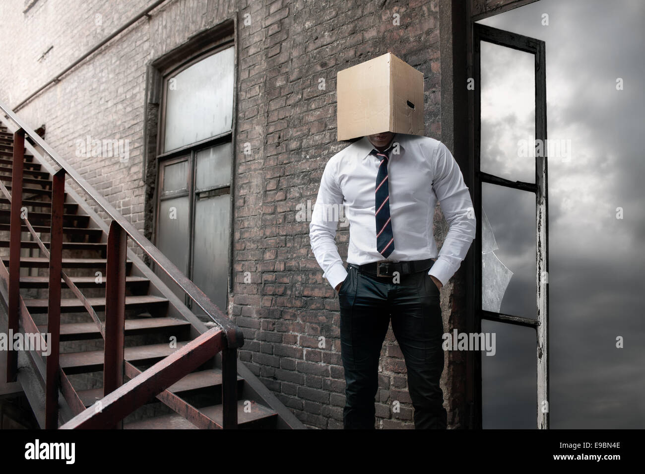 One male office box hi-res stock photography and images - Alamy
