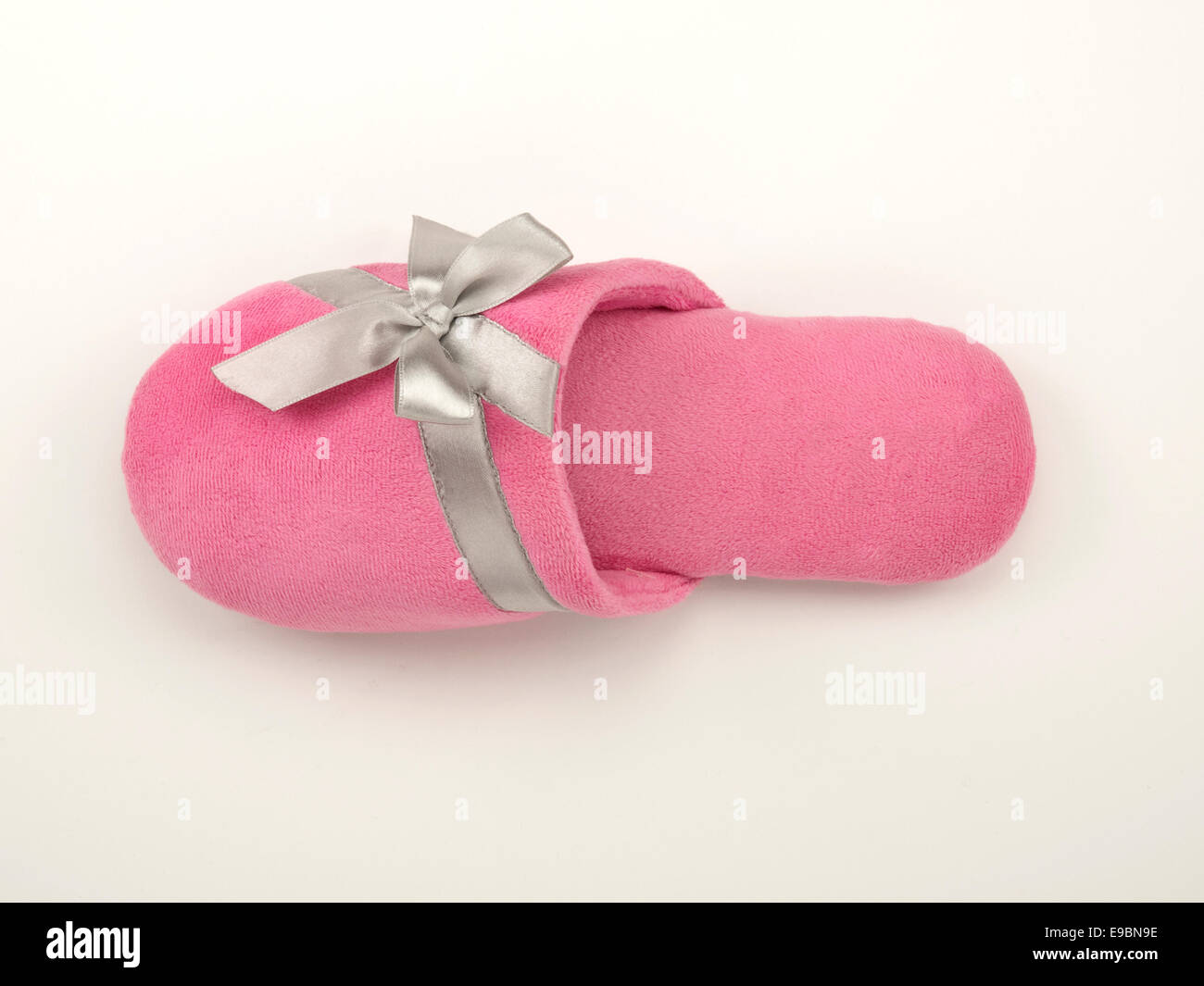 Pink woman's slipper Stock Photo - Alamy