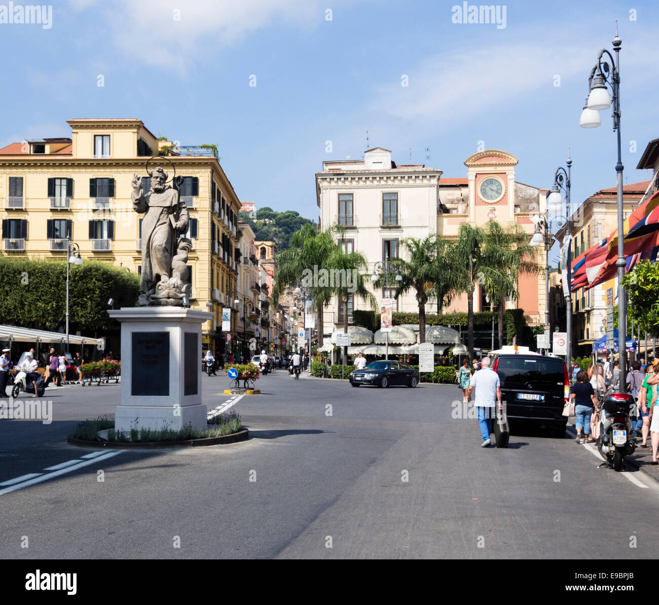 Piazza Tasso in Sorrento Italy Stock Photo - Alamy