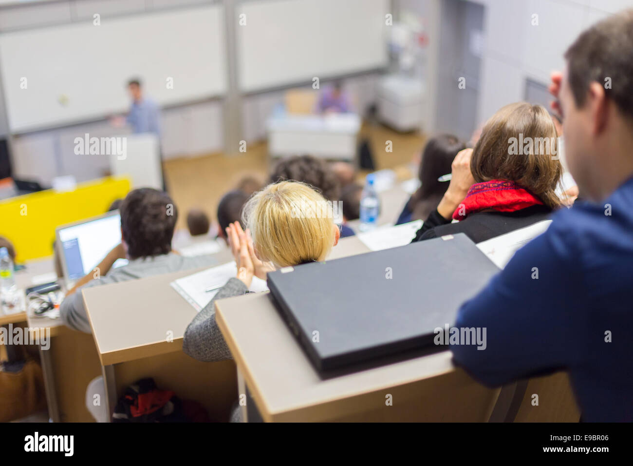 Lecture at university Stock Photo - Alamy