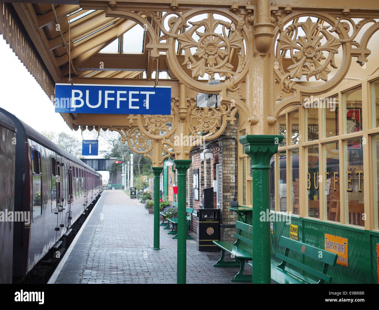 Sheringham Station, on the North Norfolk steam railway Stock Photo - Alamy