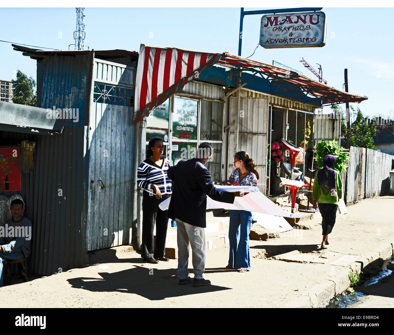 Addis ababa poster hi-res stock photography and images - Alamy